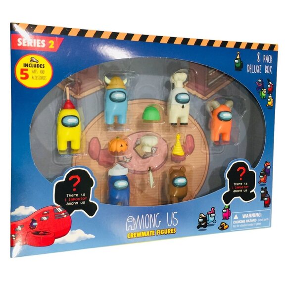 Toikido | Toys | Toikido Among Us Series 2 Crewmate Figures 8 Pack ...